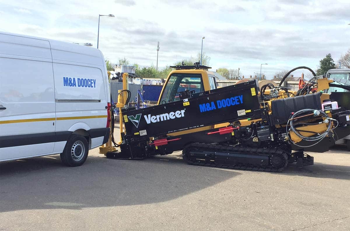 M&A Doocey take delivery of our new Directional Drill - Doocey Group